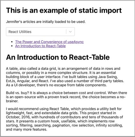 Dynamischer Import Code Splitting Lazy Loading Und Fehlergrenzen