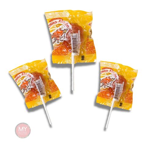 Pollito Asado Lollipops Paleta Mexican Candy Dulce Etsy