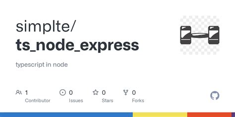 GitHub Simplte Ts Node Express Typescript In Node