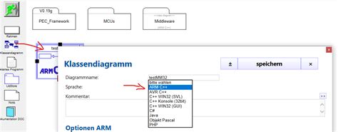 mm32 grundstruktur mit uml [embedded uml embdedded low code]