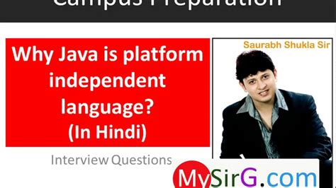 6 Why Java Is Platform Independent Language Hindi Youtube