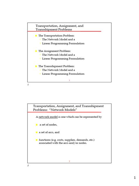 Transportation And Assignment Problems Pdf Linear Programming