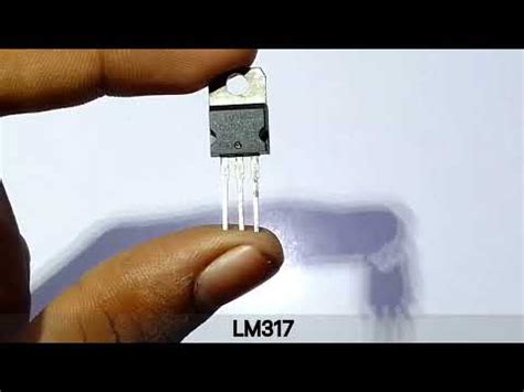 How To Make Voltage Regulator And Adjustable Voltage Controlled LM317 YouTube
