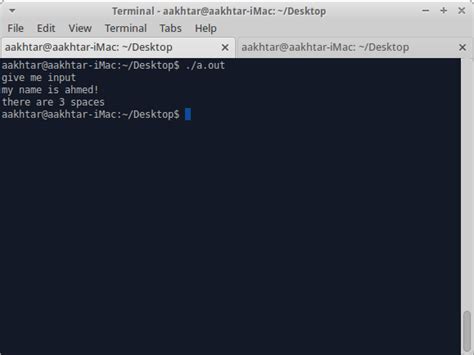 C Why Won T Printf Return Of Spaces Text Stack Overflow