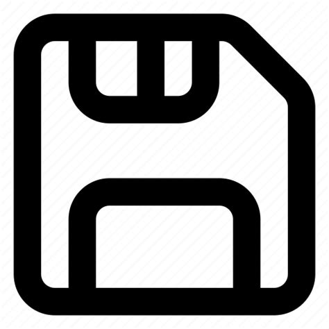 save disk diskette drive floppy storage icon download on iconfinder