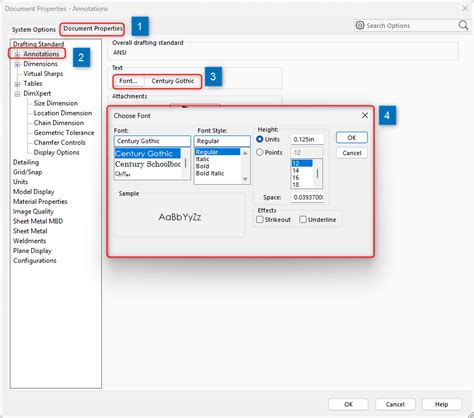 Solidworks Mbd Text Size Vs Text Scale Ime Wiki