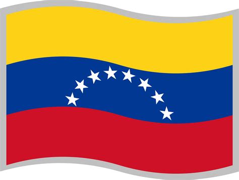 Clipart Bandera De Venezuela