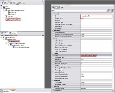 oracle applications create a custom oaf page inside oracle applications