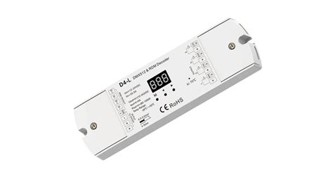 CH A VDC CV DMX Decoder D L Boqi LED Driver Controller