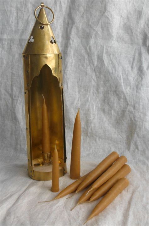 14th Century Brass And Poplar Lantern Replica From Smithfield London