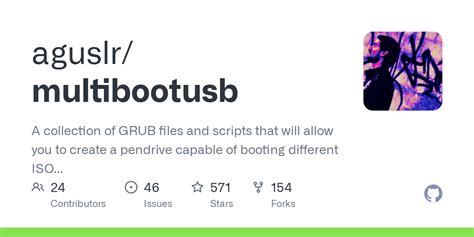 Github Aguslrmultibootusb A Collection Of Grub Files And Scripts That Will Allow You To