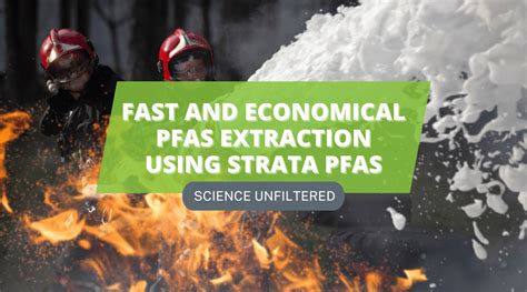 Fast And Economical Pfas Extraction Using Strata Pfas Science Unfiltered