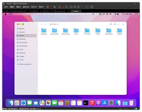 深度模仿 Macos 风格 Linux 系统：pear Os 小羿
