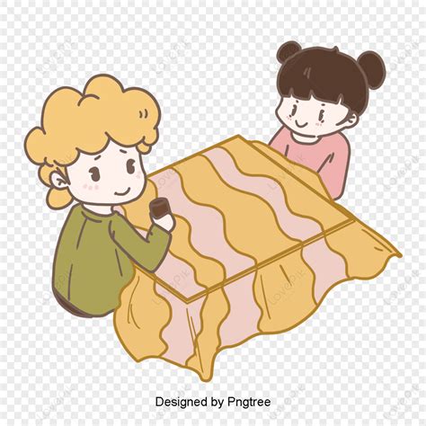 ฉากรูปการ์ตูนวาดมือภาพประกอบ Psd วันครอบครัว Png สำหรับการดาวน์โหลดฟรี Lovepik