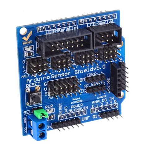 sensor shield v5 0 para arduino filipeflop