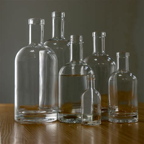 750ml Glass Liquor Bottle