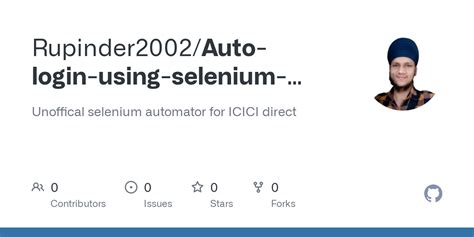 Github Rupinder2002auto Login Using Selenium And Icici Breeze Api