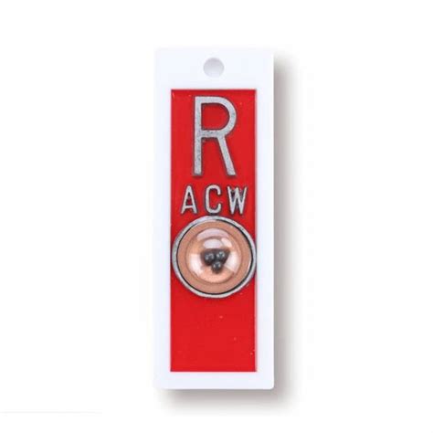 Plastic Vertical Position Indicator Marker 58 1 3 Initials