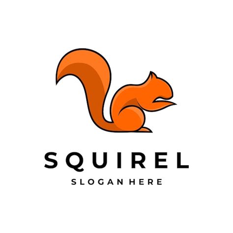 Premium Vector Squirrel Logo Design
