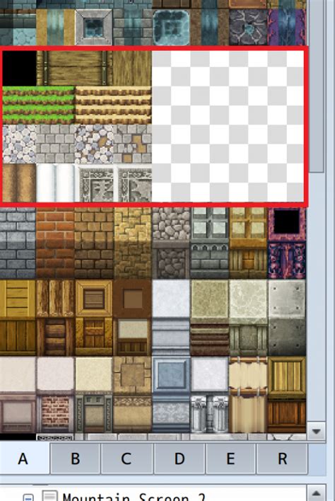 Big Glitch In Tileset Please Help RPG Maker Forums