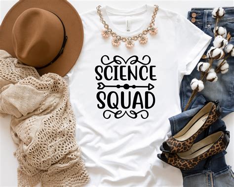 Science Squad Svg Science Svg Chemistry Svg Science Teacher Etsy