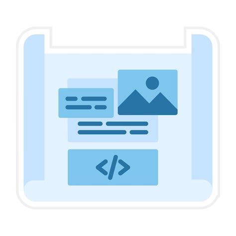 Premium Vector Mockup Design Icon Vector Image Can Be Used For Coding And Development