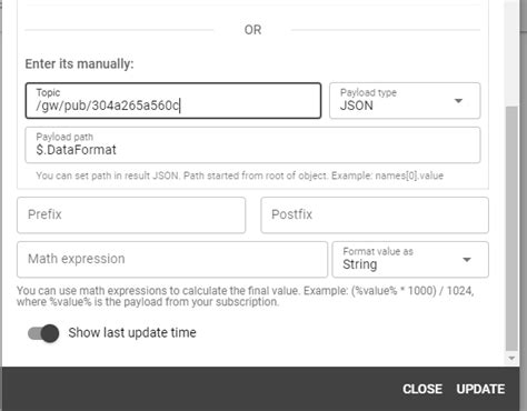 Mqtt Tiles Payload Path Flespi Forum