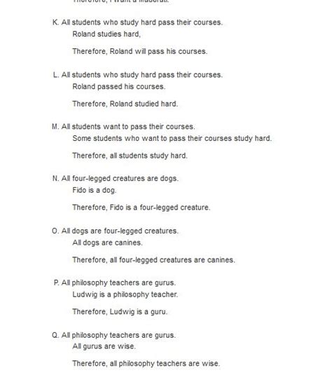 Solved Determine The Validity Of Each Of The Following Chegg