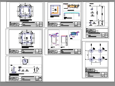 Projeto estrutura de caixa de água 1500l 205 28 KB Bibliocad