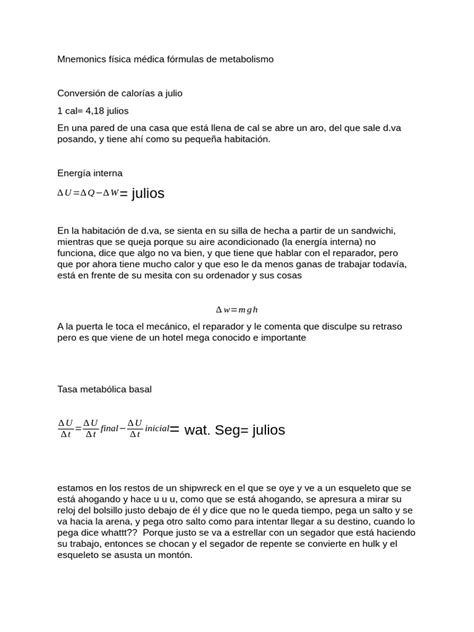 Mnemonics Physics Pdf