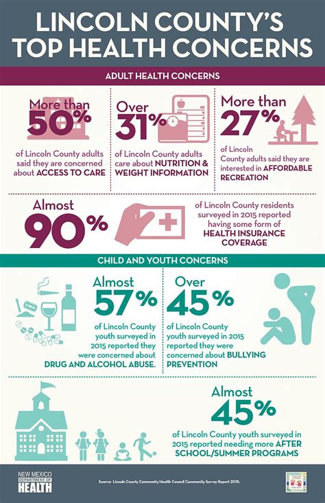 Local Health Concerns And Profiles Infographics