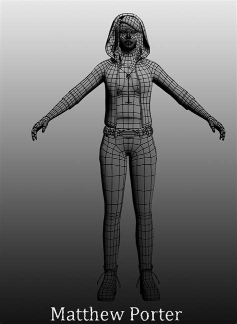 Woman Wireframe On Behance