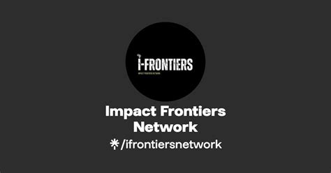 Impact Frontiers Network Instagram Linktree