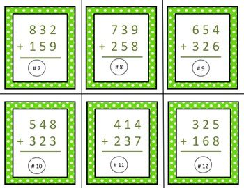 3 Digit Addition With And Without Regrouping By The Rolly Chair TpT