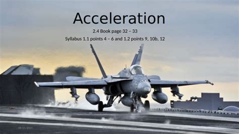 New 2023 Igcse Physics Unit 1 Motion And Forces Lesson 3 Acceleration Teaching Resources