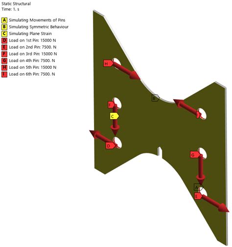 Static Crack Growth Analysis Of Arcan Specimen Ansys Workbench Grabcad Tutorials