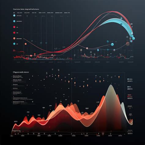 Premium Ai Image Leader With Graph Data Trends