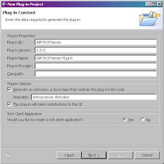 The Digital Voice BIRT Launch A BIRT RCP Application Through Java Web