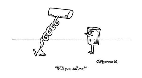 Will You Call Me Art Print By Charles Barsotti Conde Nast
