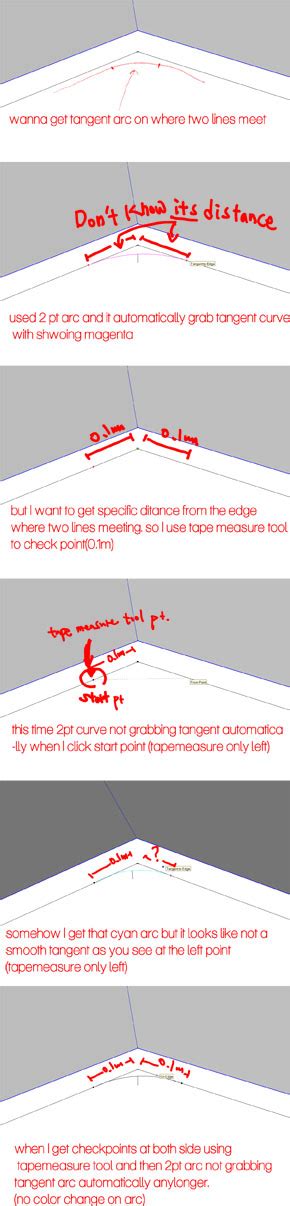tangent arc auto snap how sketchucation