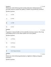 Medical Coding II Docx Question Points Which One Of The Following Choices Helps