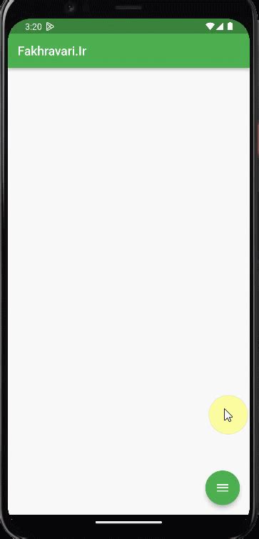 Github Fakhravarispeed Dial Animated Floatingactionbutton
