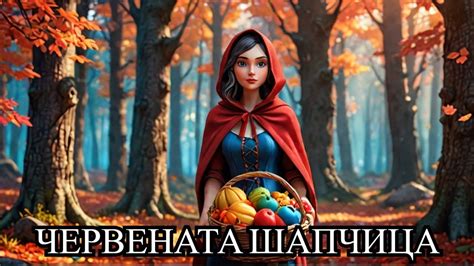 ЧЕРВЕНАТА ШАПЧИЦА 🐺 Класически детски приказки на Български Youtube