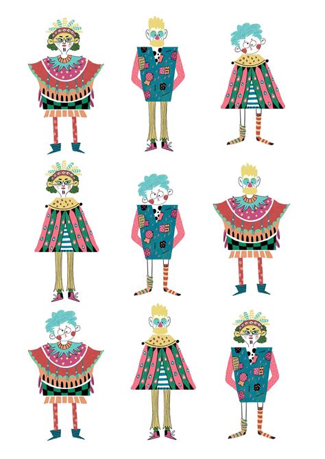 可以换装的角色小人 小帆冲鸭 站酷zcool