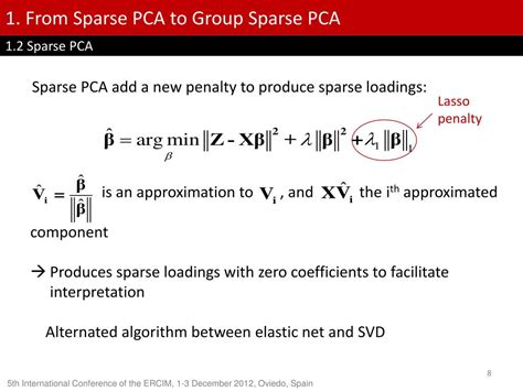 ppt a generalization of sparse pca to multiple correspondence