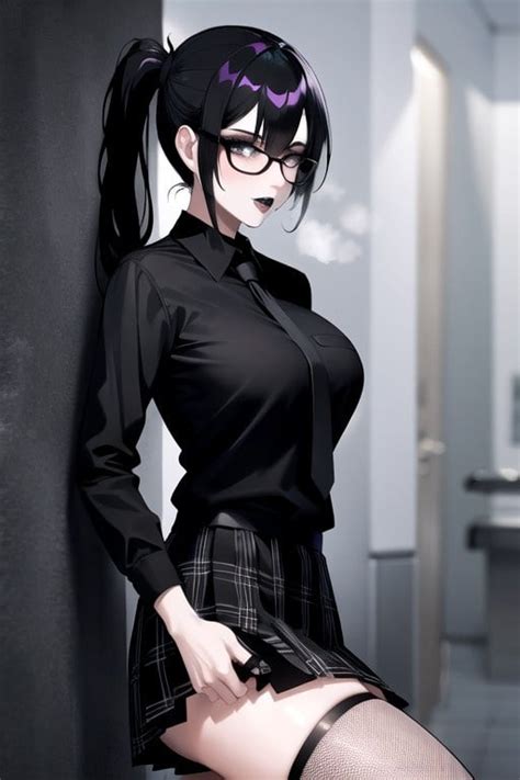 Anime Goth Girls Uahegaolaifu0