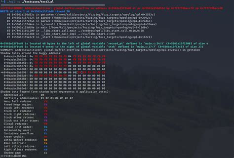 Global Buffer Overflow In Gettoken At Mainc Ver 191 · Issue 75