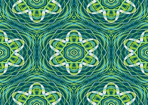 Retro Geometric Vector Seamless Patterns Stock Vector Illustration Of Fabric Blue 40229256