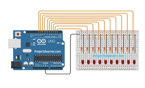 GitHub Projectslearner Arduino Uno Led Chaser LED Chaser With An Arduino Uno Is A Fun And