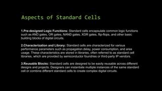 FULL CUSTOM STANDARD CELLS VLSI Design Styles Pptx Computing Technology Computing